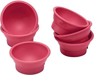 Lurch 83021 FlexiForm Halbkugel Mini 6er Set zum Backen von Kuchen in Form von Köpfen, Bällen, Marienkäfern uvm. aus 100% BPA-freiem Premium-Platin-Silikon 