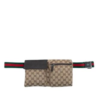 Gucci unisex, Pre-owned, Beige, Taille: ONE Size Sac Banane Pre-owned