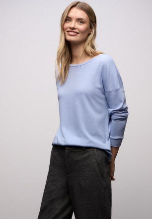 Street One Langarmshirt im Melange Look