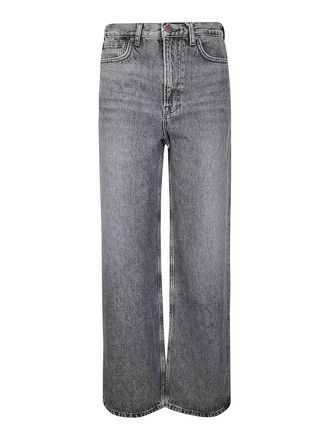 Samsøe & Samsøe Straight Leg Jeans - Hellblau
