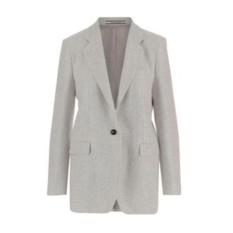 Tagliatore Adrianne Sakko mit Einreiher - - Jackets - Damen - Grau - XS