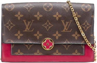 Louis Vuitton Hobo Bags - Monogram Flore Wallet On Chain - Gr. unisize - in Braun - für Damen