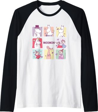 Moomin Mumin-Quadrat-Zeichenbl&ouml;cke Raglan