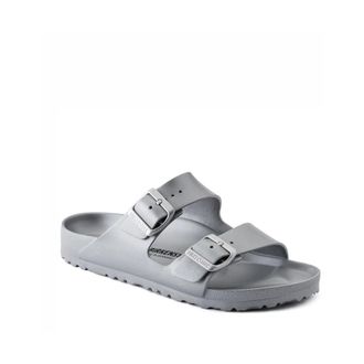 Birkenstock Flache Sandalen - - Shoes - Herren - Grau - 38 EU