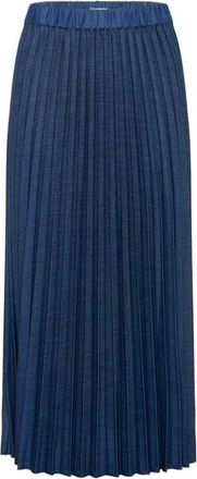 Inwear Femme, Jupes, Bleu, Taille: 46 FR Midi Skirts