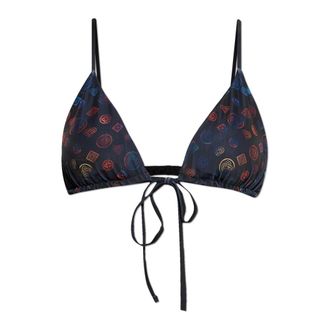 Casablanca Monogram String Bikini Top - - Swimwear - Damen - Schwarzk - S