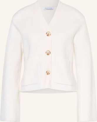 Mrs & Hugs Mrs & Hugs Strickjacke Mit Cashmere weiss
