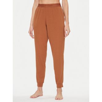 Calvin Klein Underwear Pyjamahose 000QS7004E Braun Regular Fit
