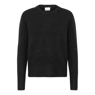 Kaffe KAniel Rundhals-Pullover - - Knitwear - Damen - Schwarzk - XL