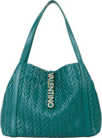 Valentino Schultertasche Shopper Fania Re Shopping Bag Verde dunkelgr&uuml;n