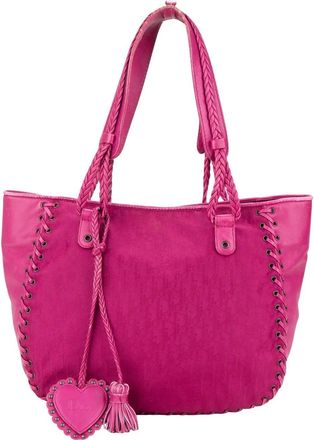 Dior Crossbody Bags - Christian Dior Pink Trotter Monogram Ethnic String - Gr. unisize - in Bunt - f&uuml;r Damen