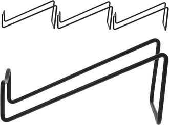 Aboofan 4 St&uuml;ck Weinregal aus Robustem Eisen Multifunktionaler Flaschenhalter f&uuml;r Wein und Wasser Platzsparend Stilvoller Flaschenst&auml;nder f&uuml;r Zuhause K&uuml;che Ba