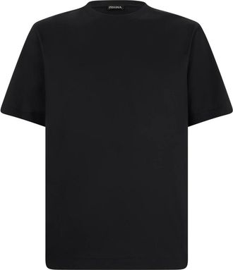 Ermenegildo Zegna Homme, Tops, Noir, Taille: 2XL T-Chemises