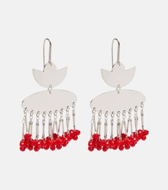 Isabel Marant Boucles doreilles à perles fantaisie