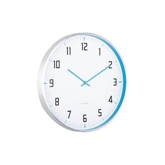 Karlsson Wall Clock Sporty Bright Blue