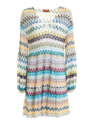 Missoni Robe Au Genou - Multicolore