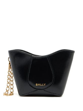 Bally portefeuille &agrave; logo - Noir
