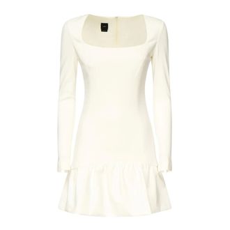 Pinko Pinko, Femme, Robes, Blanc, Taille: 40 FR Acetosella Dress