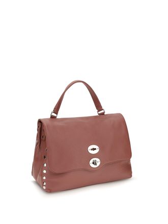 Zanellato Womens Handbag Postina Daily Red Radicchio Di Treviso Calf Leather Handbags Hand Bags