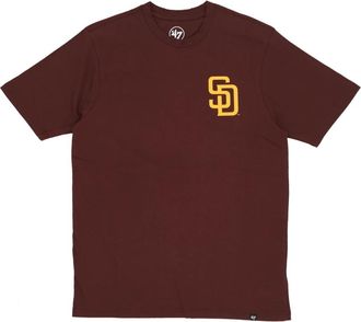 47 Brand Backer Echo Tee Sadpad Cocoo T-shirt - - Tops - Herren - Braun - XL