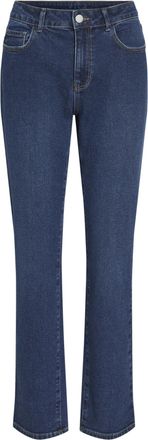 Vila Vialice Rw Straight Jeans Dbd Sol30-Noos
