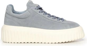 Hogan Femme, Chaussures, Bleu, Taille: 40 EU H-Stripes Allacciato H