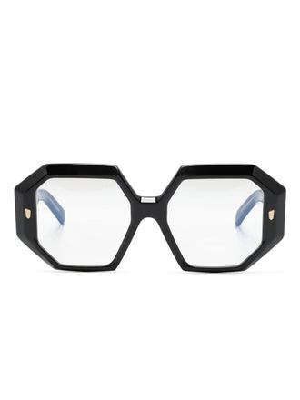 Cutler and Gross lunettes de vue 9324 à monture oversize - Noir