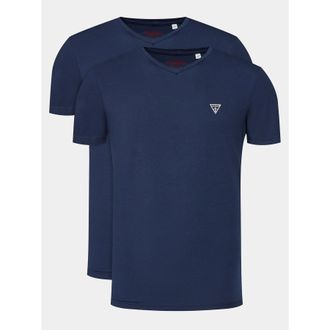 Guess T-Shirt-Set Caleb U97G03 KCD31 Dunkelblau Regular Fit