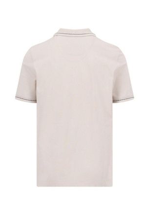 Fynch-Hatton Poloshirt Regular fit, 2-Knopf-Form, mit Logo Stickerei