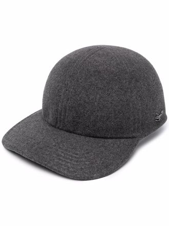 Ermenegildo Zegna casquette en maille - Gris