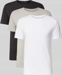 Tommy Hilfiger Slim Fit T-Shirt Set aus Baumwoll-Mix im 3er-Pack