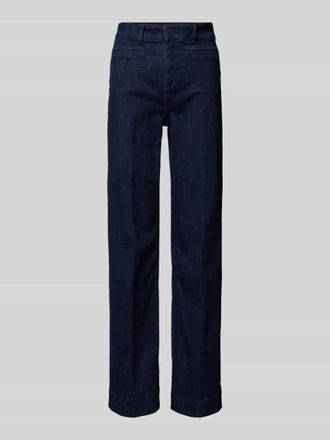Christian Berg Wide Leg Jeans mit Eingriff- und Ges&auml;&szlig;taschen