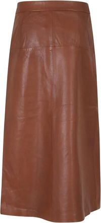 Iro Iro, Femme, Jupes, Brun, Taille: 36 FR JuPe Rimera
