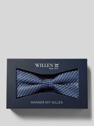 Willen Krawattenfabrik Seidenfliege mit Strukturmuster