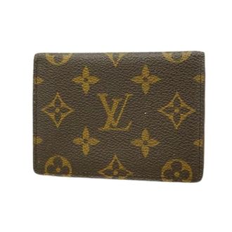 Louis Vuitton Porte-cartes doccasion - unisex - Pre-owned - Brun - Taille: ONE Size
