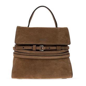 Moschino Femme, Sacs, Brun, Taille: ONE Size Tie Me Bag