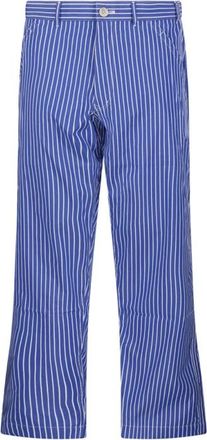 Comme Des Gar&ccedil;ons Homme, Pantalons, Bleu, Taille: S 1 Blue Stripe Pant