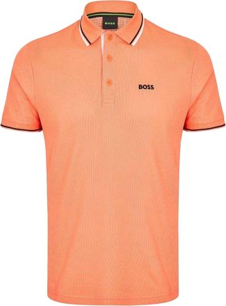 HUGO BOSS Paddy Poloshirt f&uuml;r Herren, kurz&auml;rmlig (Rot)
