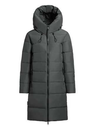 Khujo Damen - Wintermantel - Jilias 5 Steppmantel Winterjacke (DE/NL/SE/PL, Alphanumerisch, XS, Regular, Regular, SPA-GREY)