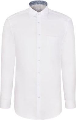 Seidensticker Chemise col classique en coton