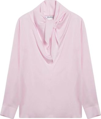 Max Mara Mxmbadia Seidenhemd - - Blouses & Shirts - Damen - Rosa - XS