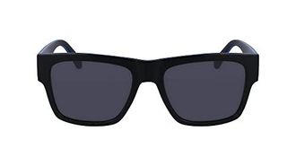 Calvin Klein Jeans CKJ23605S 001 Black Sunglasses Man Iniettato, Modified Rectangle, 56