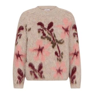 Saint Tropez UliceSZ Pullover - - Knitwear - Damen - Beige - XS