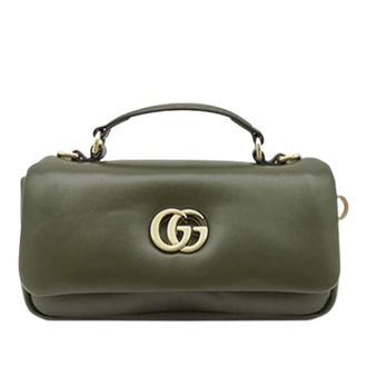 Gucci Pre-owned Vintage Satchel - Femme - Pre-owned - Vert - Taille: ONE Size