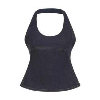 Jacquemus Femme, Tops, Bleu, Taille: 36 FR Le Haut De-N&icirc;mes Lavoir Top