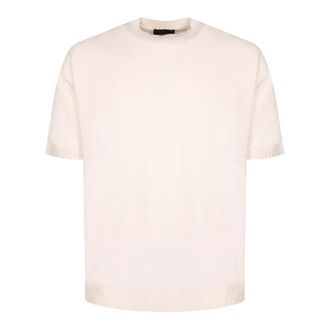 Dell'Oglio Herren, Strickwaren, Beige, 2XLGr&ouml;&szlig;e
