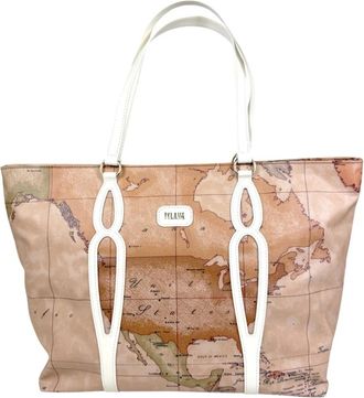 Alviero Martini 1A Classe Femme, Sacs, Beige, Taille: ONE Size Soft Petals Shopper