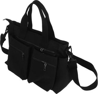 IFUNDOM Sac Bandouli&egrave;re Nylon &Eacute;pais pour Femme Grand Fourre-tout Multi-compartiments Sac &agrave; Main L&eacute;ger pour Travail Voyage et Loisirs