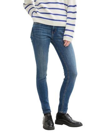 Tom Tailor Damen 1042823 Extra Skinny Jona Fit Jeanshose, 10281-Mid Stone Wash Denim, 27W / 32L