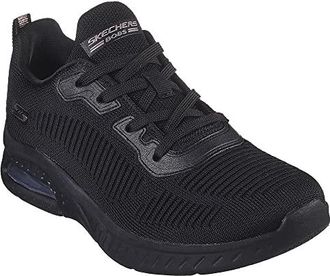 Skechers Baskets Squad Air Close Encounter pour Femme, Noir, 41 EU